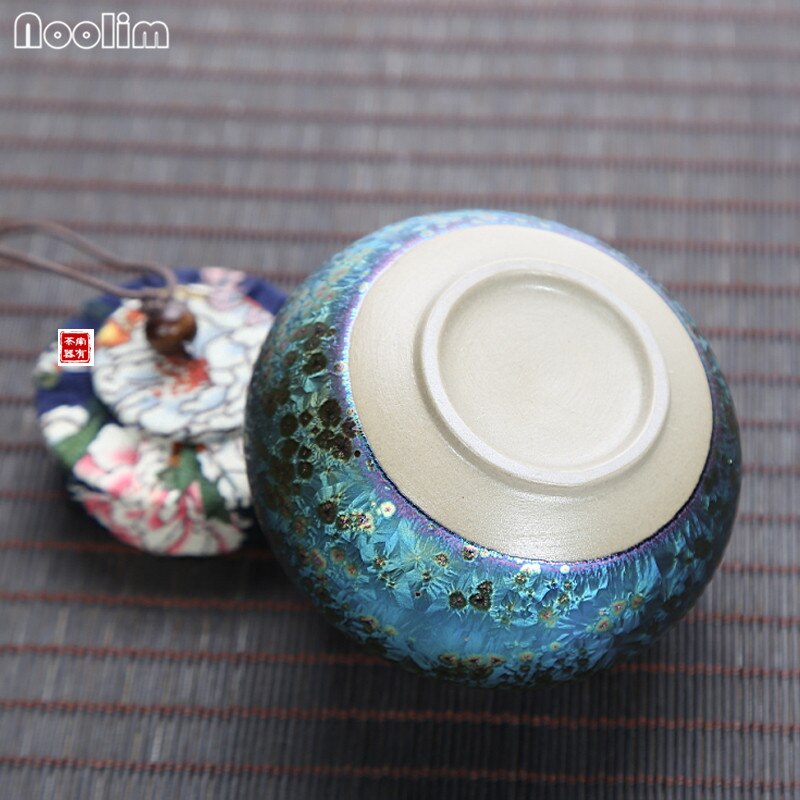 Ceramic Portable Tea Caddy Colorful Kiln Change Gl... – Grandado