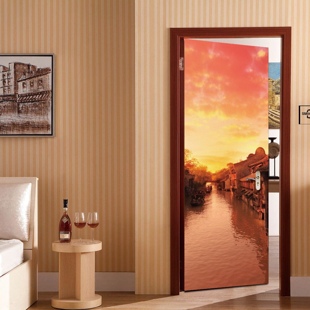 Sun DIY Door Sticker Decal Fridge Sticker Kitchen ... – Grandado