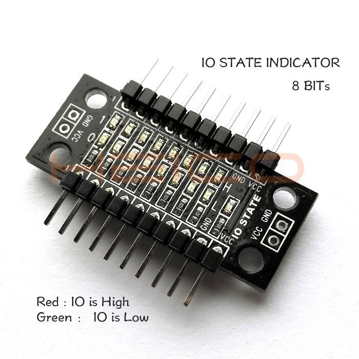 8-Digit Led Licht Rij I/O Staat Indicator Board Vo... – Vicedeal