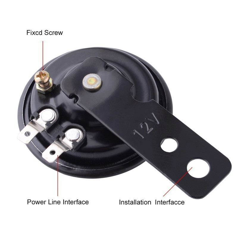 NS Modify 12V 1.5A Motorcycle Electric Horn Loud U... – Vicedeal