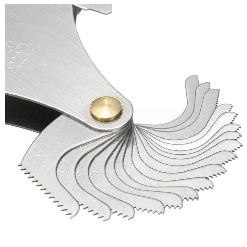 51xBlades Metric 60 degree Thread Gauge Gage Screw... – Grandado