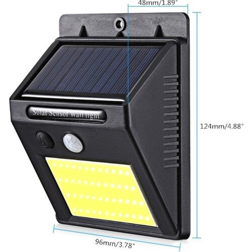 Solar Solar Charger Can 48 LED Garden Lamp – Vicedeal