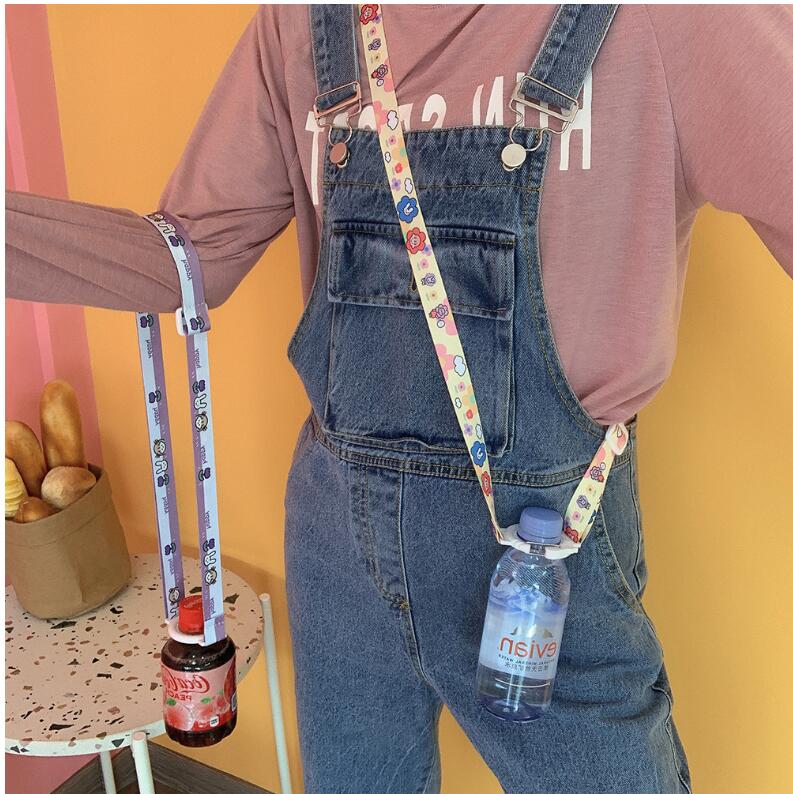 shoulder strap drink bottle Water bottle lanyard s... – Vicedeal