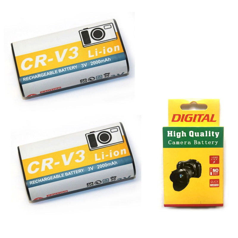 1/2Pcs 3V 2000Mah CR-V3 CRV3 Camera Batterij Voor ... – Vicedeal