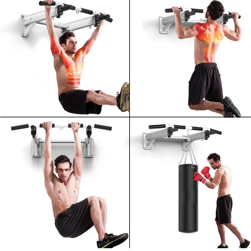 Indoor Gymnastics Wall Horizontal Bar Pull Up Bar ... – Grandado