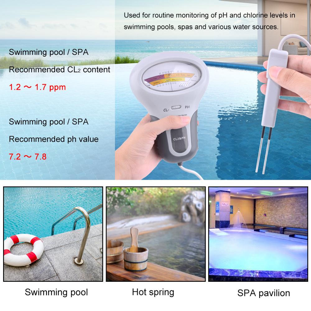 Yieryi PC102 Swimming Pool Water Tester Spring Poo... – Grandado