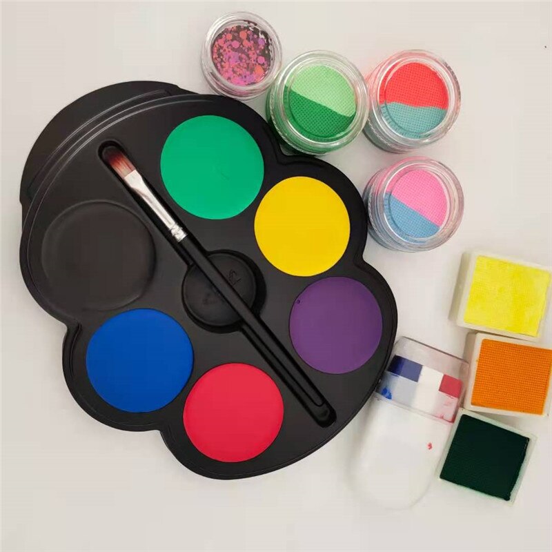 6 Color Face Painting Human Art Cosmetics Safety N... – Grandado