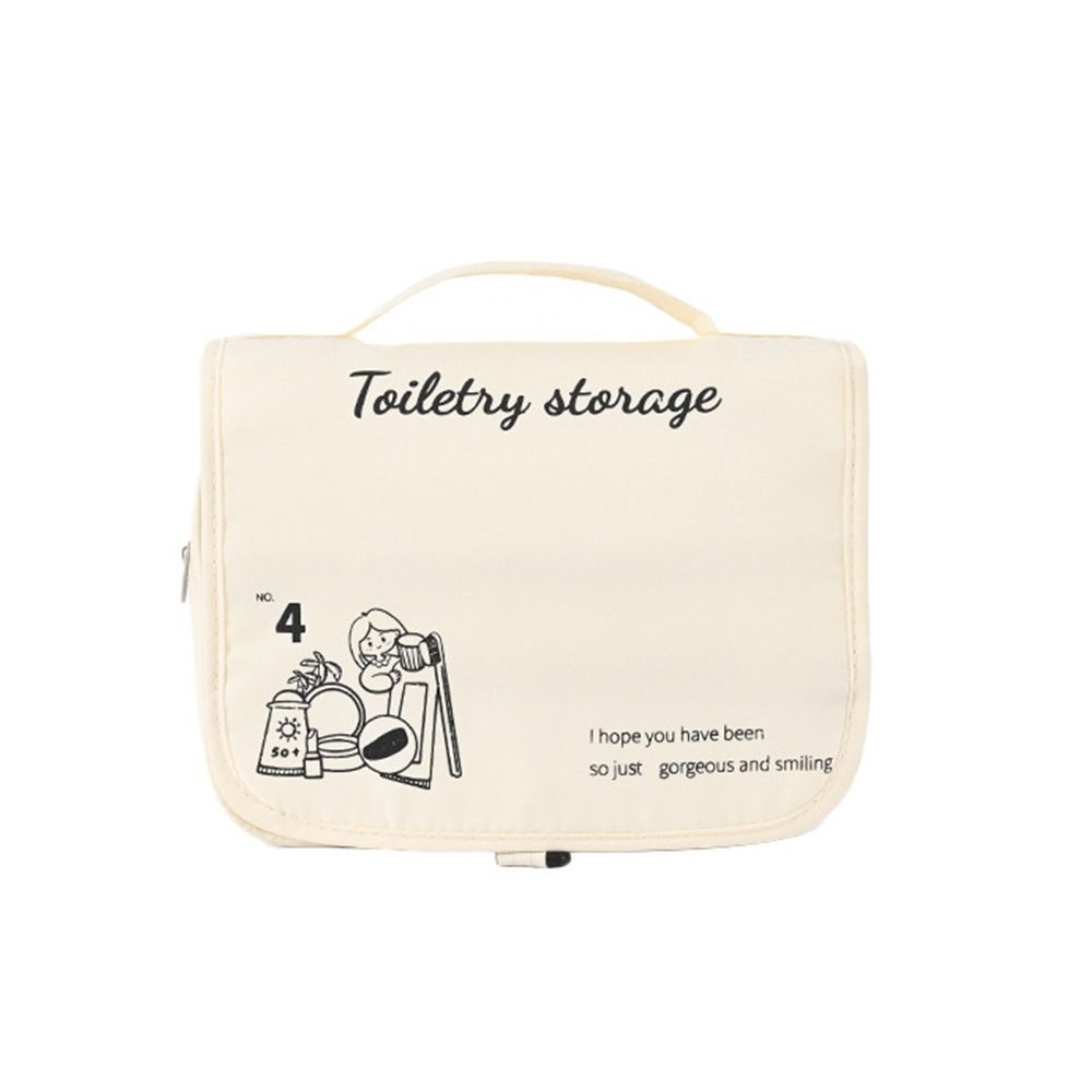 Beige Travel Organizer Storage Bag Multi-functiona... – Grandado