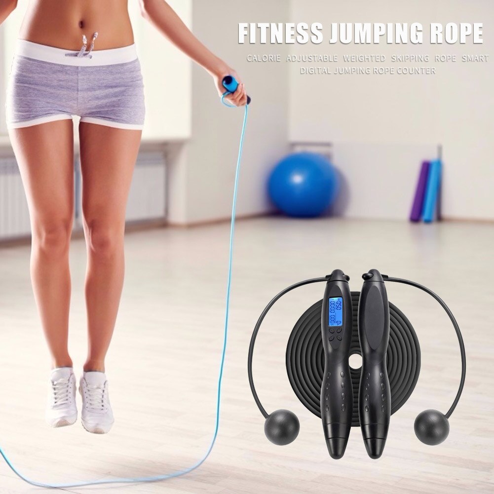 Digital Counting Jump Rope with Calories Counter T... – Grandado
