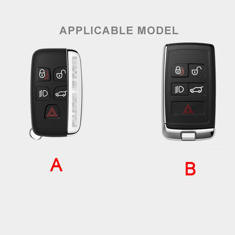 Leather Car Key Case For Land Rover LR4 LR2 Discov... – Vicedeal