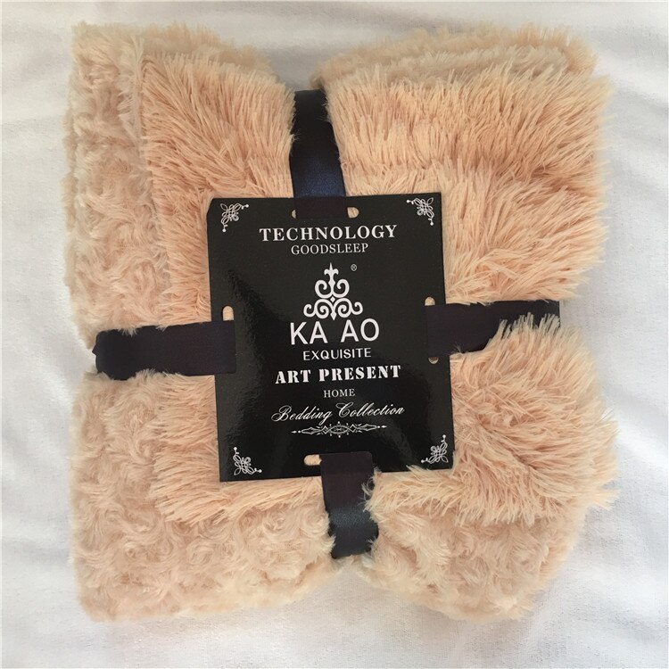 100% Polyester Plush PV Rose Fur Fluffy Warm Soft ... – Grandado
