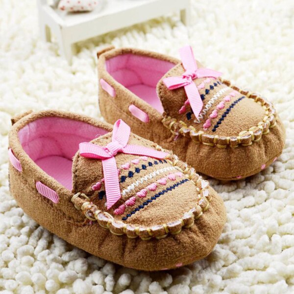 Baby Shoes Baby Girls Sneakers Newborn Infant Loaf... – Grandado