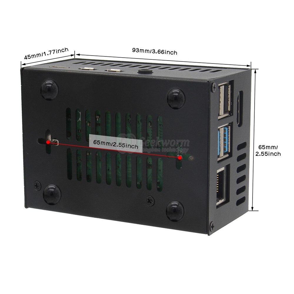 Geekworm Raspberry Pi 4 Case for X630 Hdmi to CSI ... – Grandado