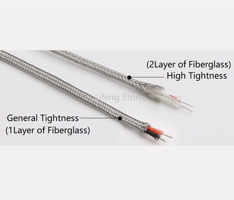 KX Compensation Wire 2Cores x 0.6mm OD Stainless S... – Grandado