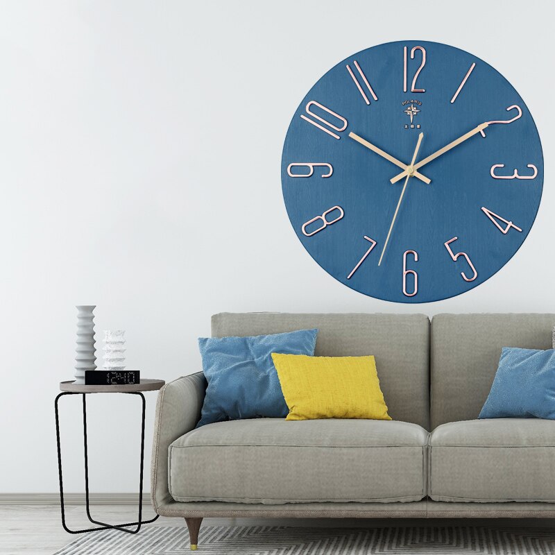 Nordic Moderne Wandklok Grote Klokken Muur Home De... – Vicedeal