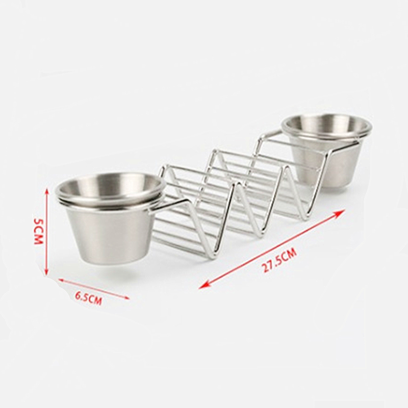 Wave Shape Taco Holder Kitchen Food Rack Shell Sta... – Grandado