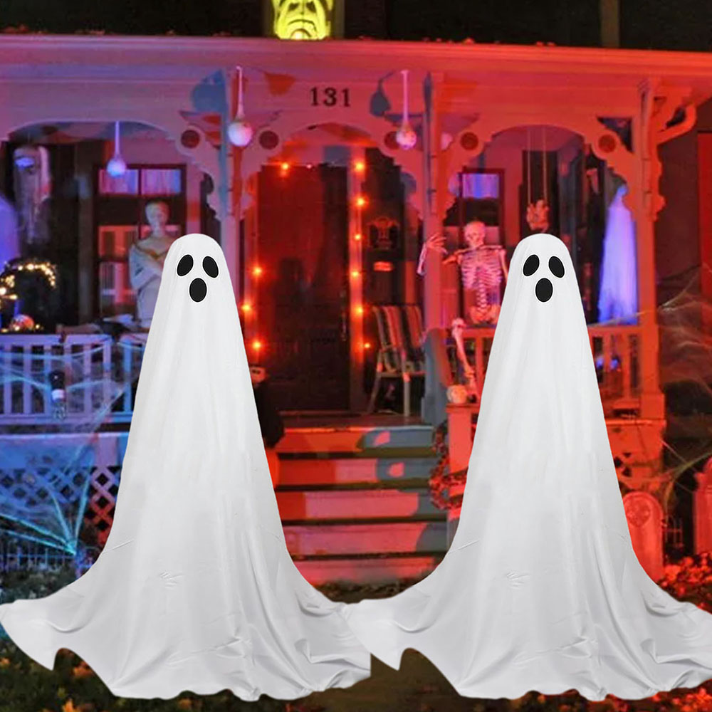 Ghosts Shape Lights Halloween Decoration Delicate ... – Grandado