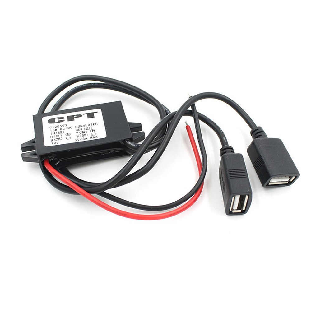 Dual 2 USB Auto Konverter DC-DC Auto Power 12V zu ... – Vicedeal