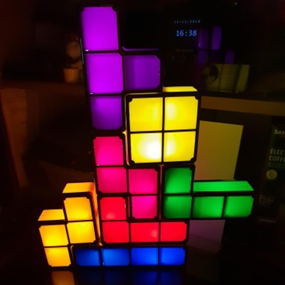 Tetris lamp LED luminous night light Christmas str... – Vicedeal