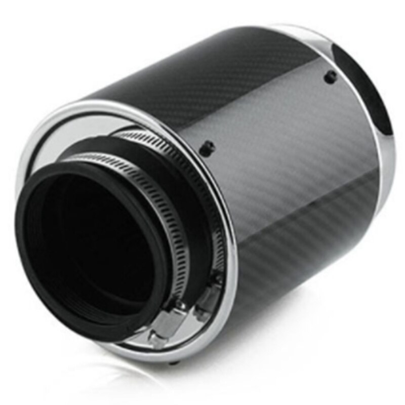 3 Inch Carbon Fiber Universal Chrome Auto Luchtfil... – Vicedeal