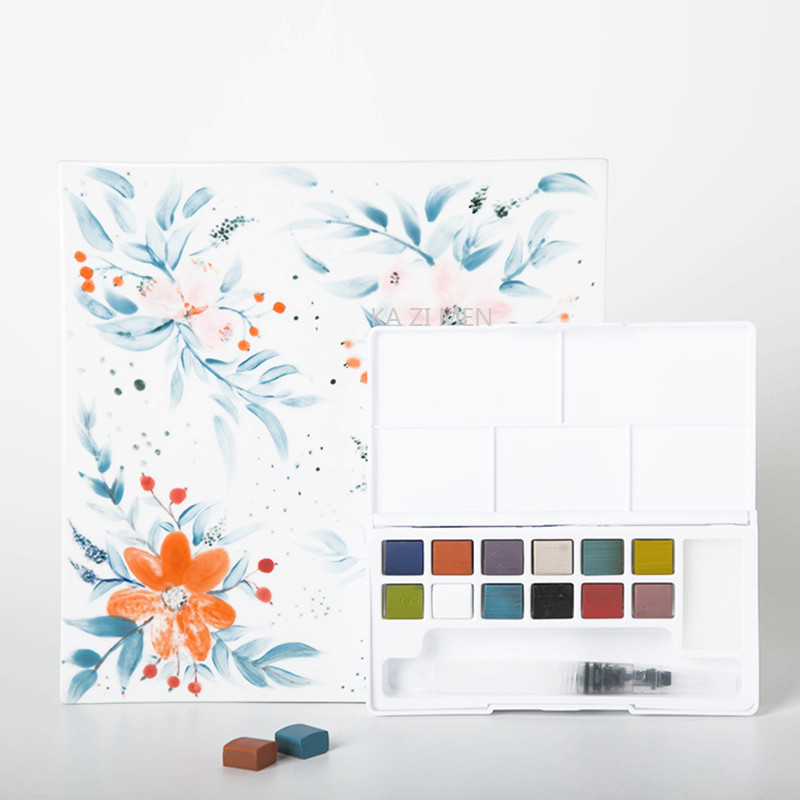 12 Colors/set of Pottery Underglaze Solid Watercol... – Grandado