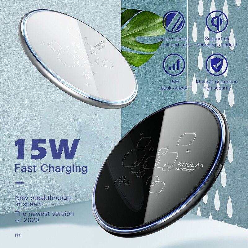 3-in-1 Qi Wireless Charger Mirror Wireless Chargin... – Grandado