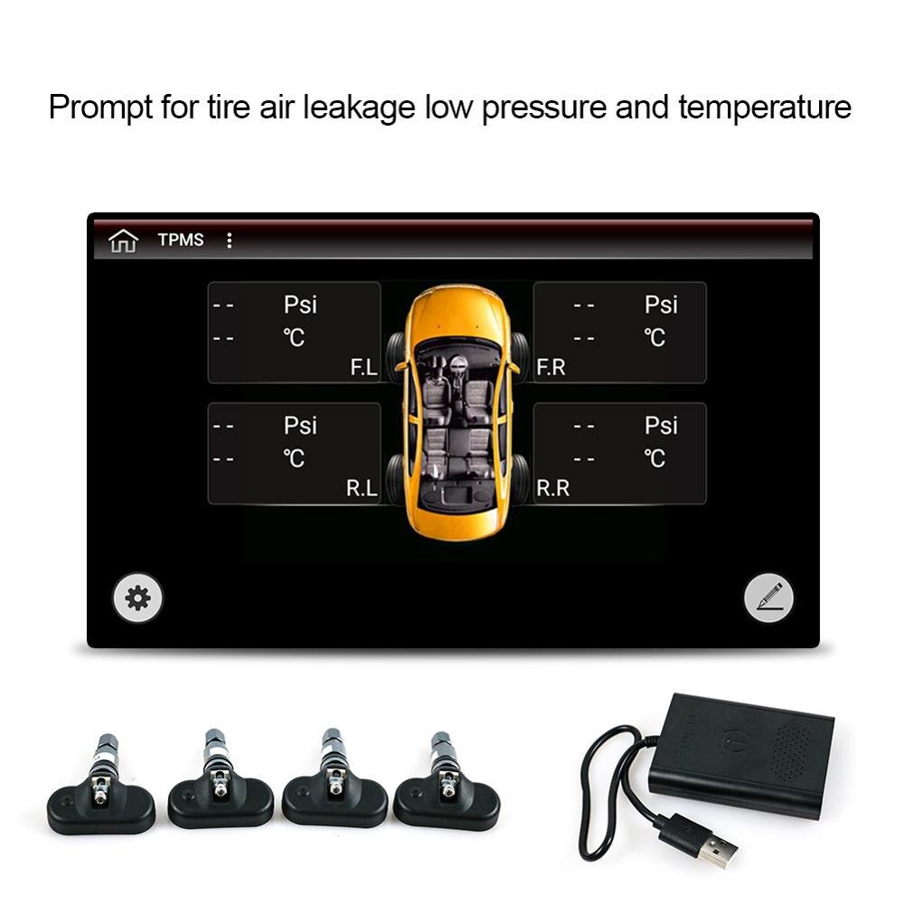 Wireless Tire Pressure Monitor System Car TPMS Aut... – Grandado
