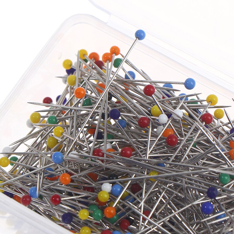 100/250/500PCS Sewing Pins 38mm Glass Ball Head Pu... – Vicedeal