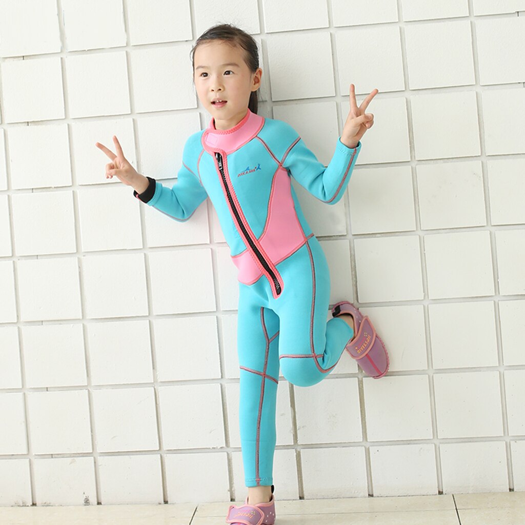 Kids Lente Pak Wetsuit Lange Mouw 2.5 Mm Kinderen ... – Grandado