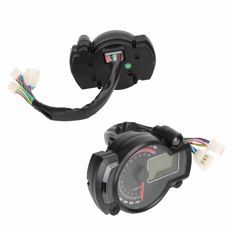 7-farbe LED Motorrad RX2N ATV LCD Digital Tachomet... – Vicedeal