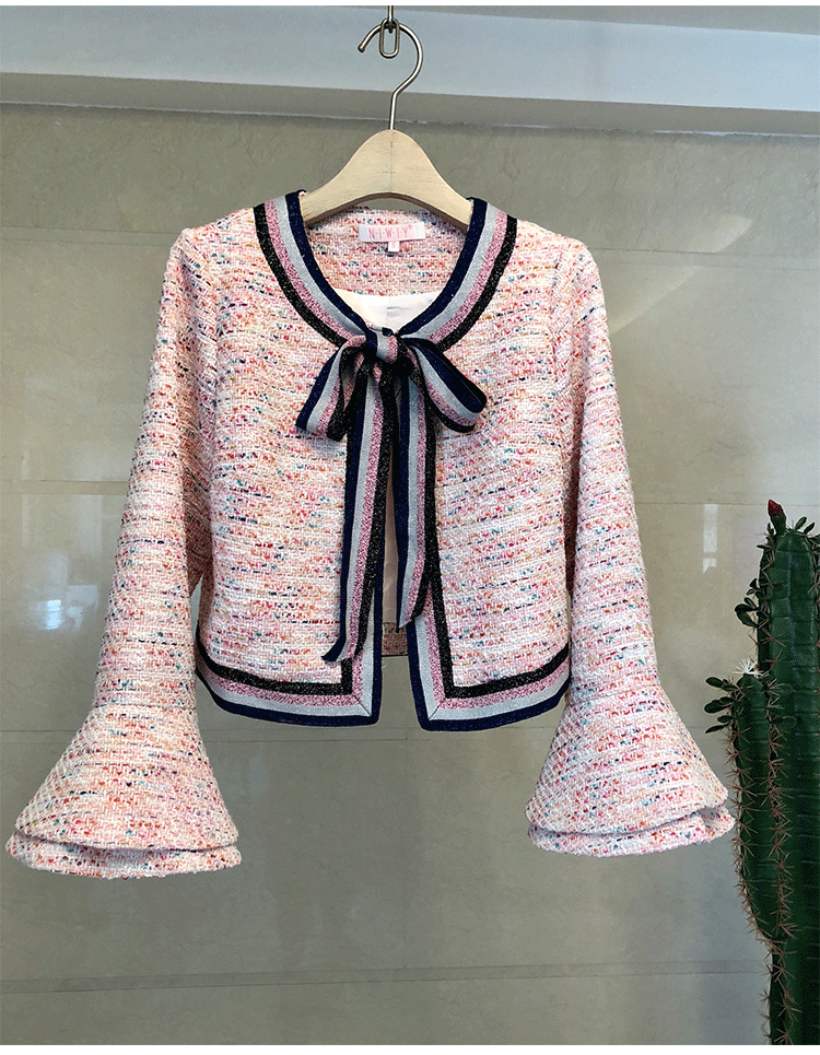 Autumn Women's Tweed Wool Suits Ladies Small Suit ... – Grandado