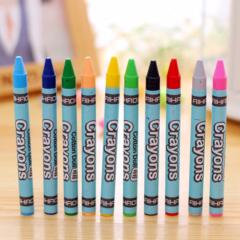 Coloring crayons set for kids 24 colors art school... – Grandado