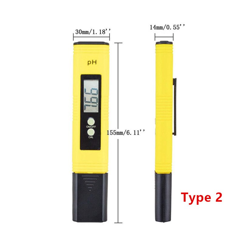 PH TESTER Accuracy 0.1 Digital PH Meter Tester for... – Grandado
