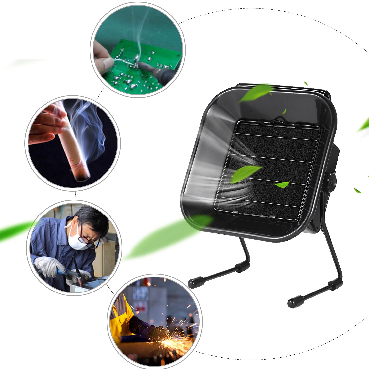 220V 30W Soldering Iron Smoke Fan Remover Fume Ext... – Grandado