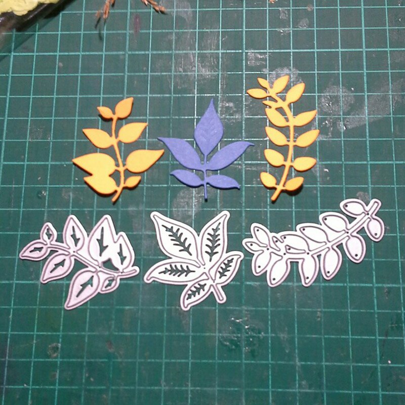 KLJUYP, 3 unidades, troqueles de corte de hojas de... – Grandado