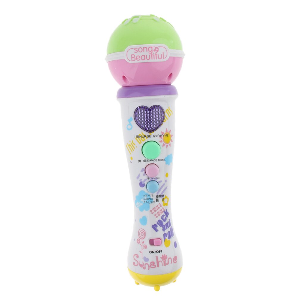 Kids High-fidelity Real Working Microphone with Fl... – Grandado