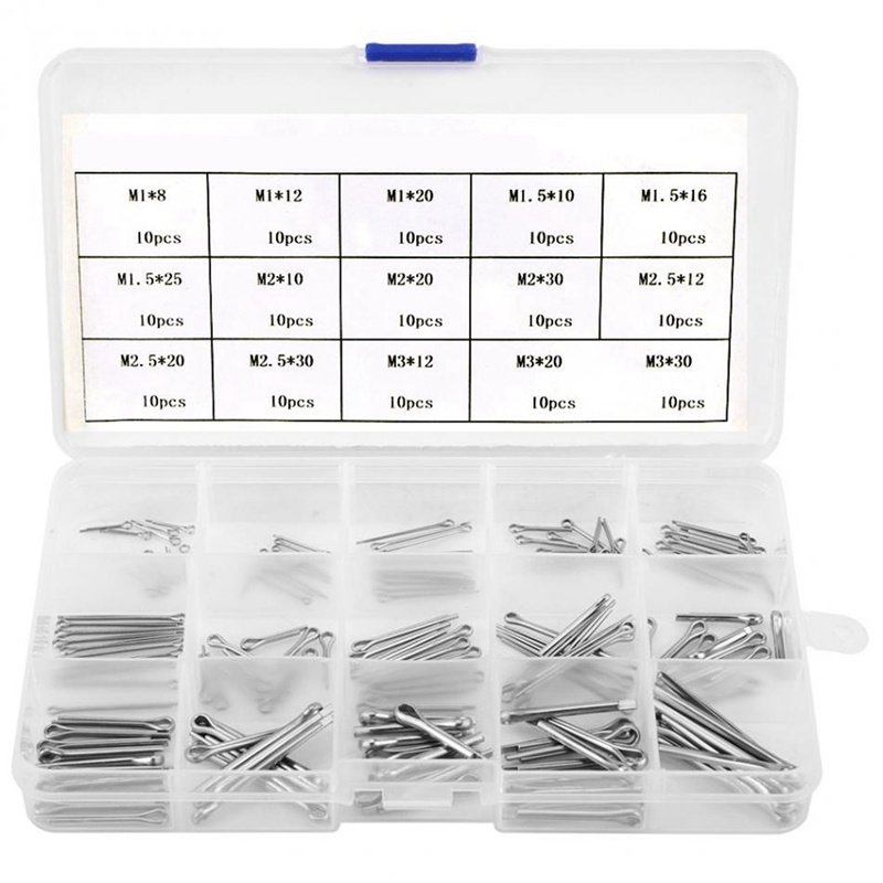 150Pcs Split Splitpennen Kit Set 15 Soorten M1-M3 ... – Vicedeal