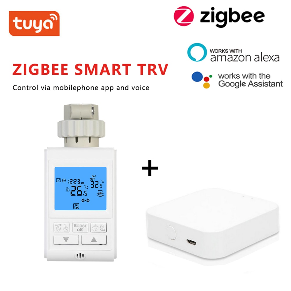 Tuya 2Mqtt ZigBee3.0 Smart Radiator Trv Actuator P... – Vicedeal
