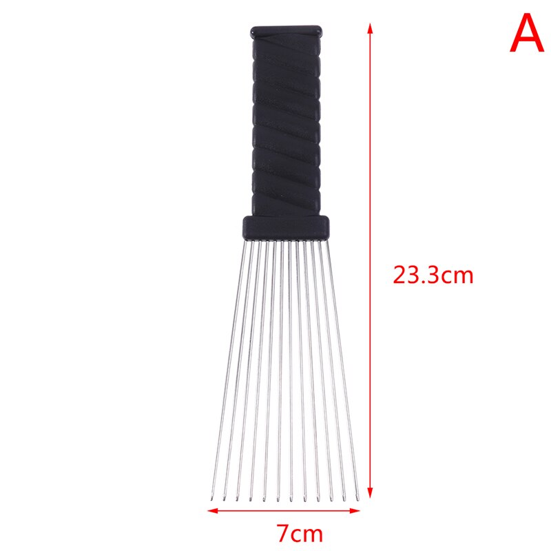 1PC Black Fist Afro Metal Comb African Hair Pik Co... – Grandado
