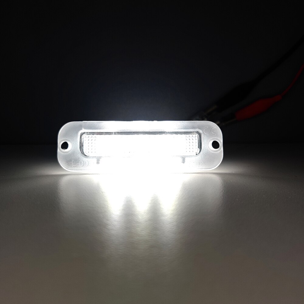 2X Witte Kentekenplaat Light LED Voor Benz W463 G ... – Grandado