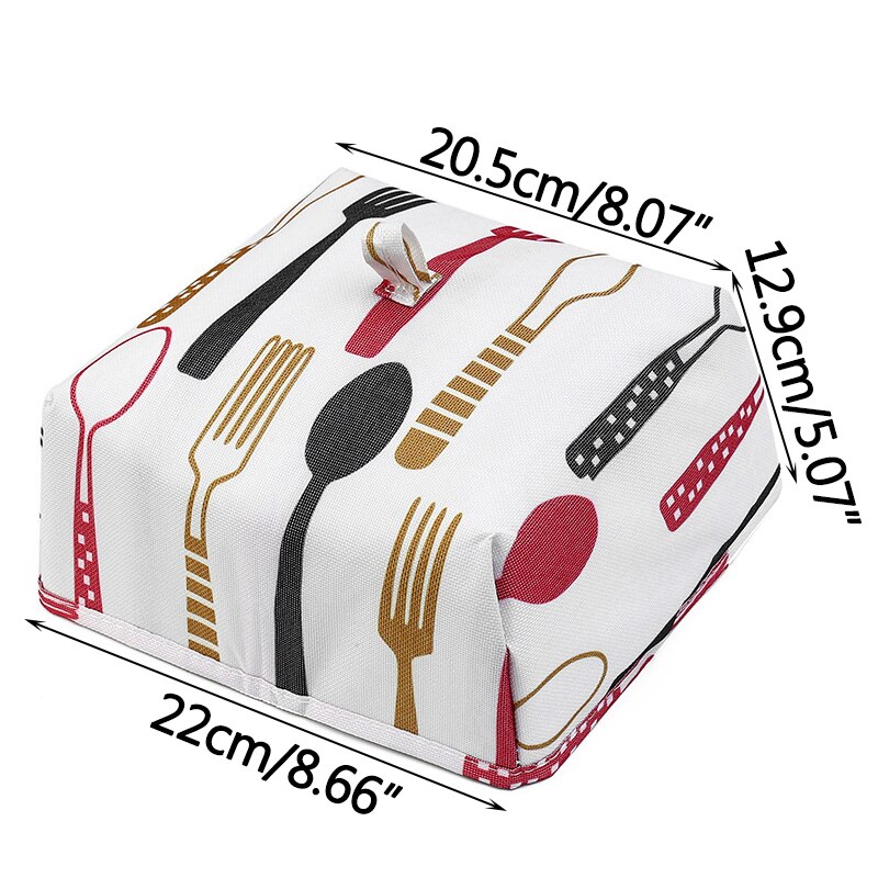 Food Covers Cute Cartoon Kitchen Utensils Folded K... – Vicedeal