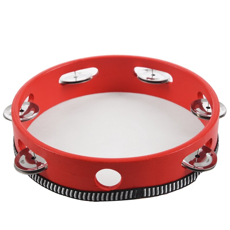 8Inch Musical Tamboerijn Tamborine Drum Ronde Perc... – Grandado