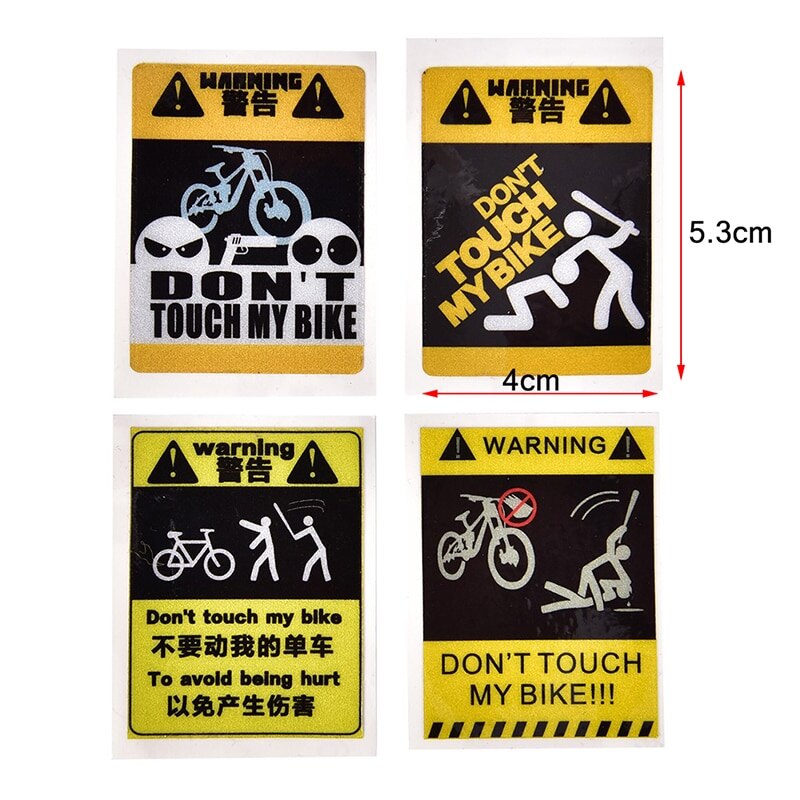 4 Soorten Outdoor Fiets Sticker Mountain Fiets Sti... – Vicedeal