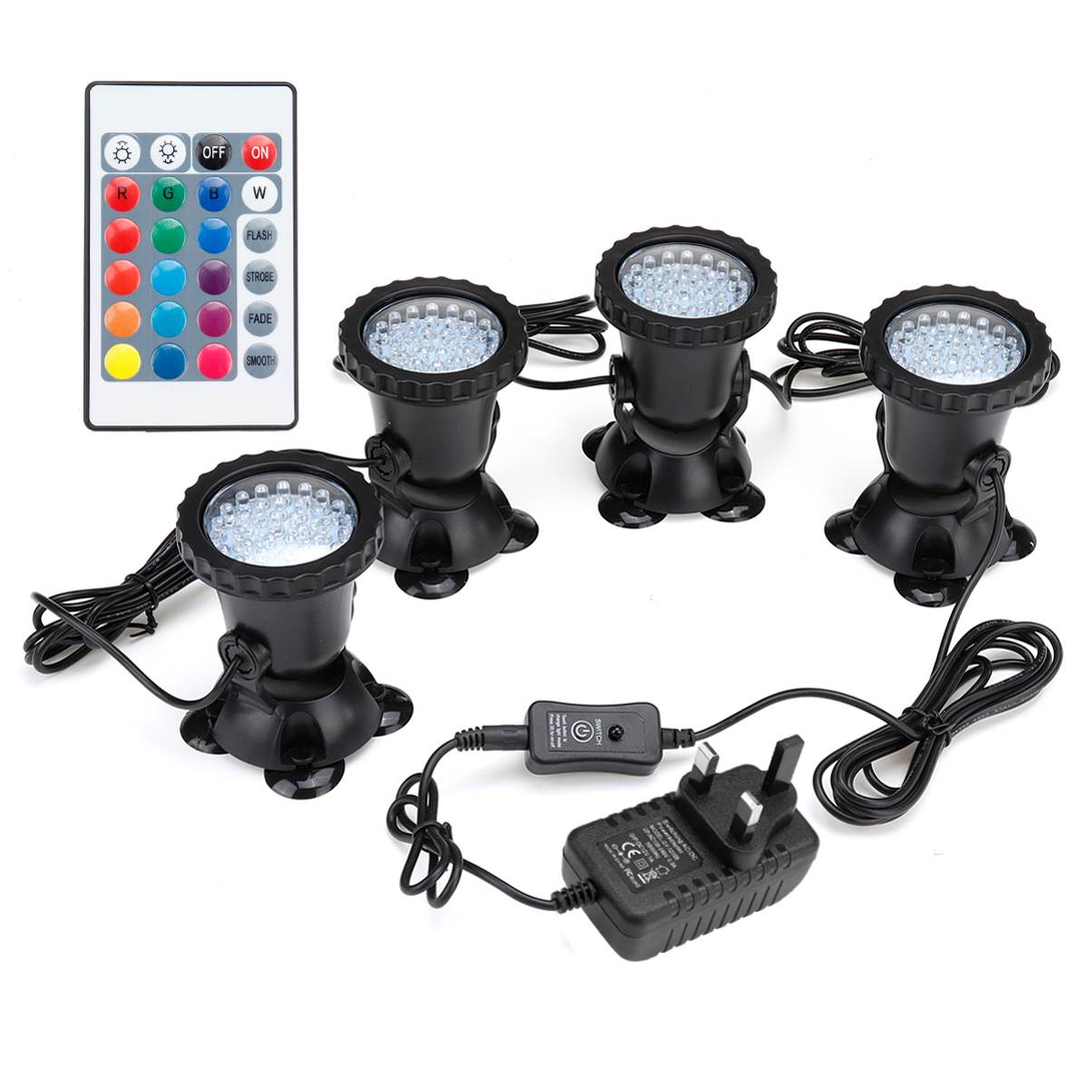 LED Underwater Lights Waterproof Lamp RGB Underwat... – Vicedeal
