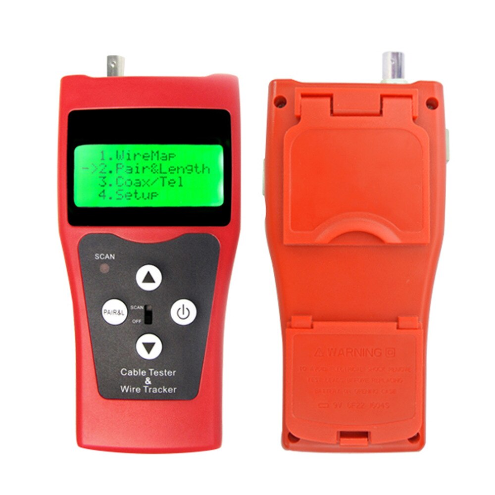 Digital Network LAN Monitoring Cable Tester LCD Wi... – Grandado