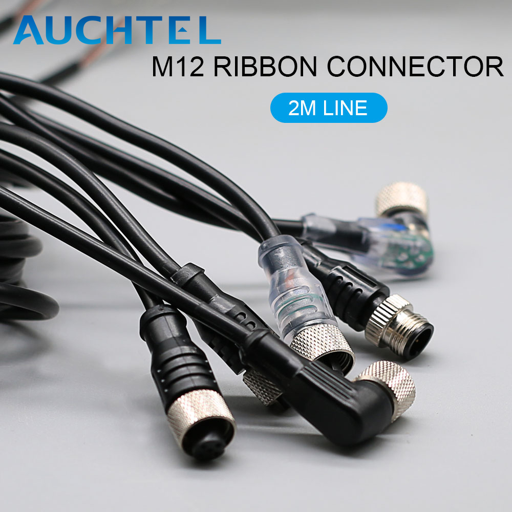 2m Line M12 4 5 Pins PVC LED IP67 Sensor Cable Con... – Grandado