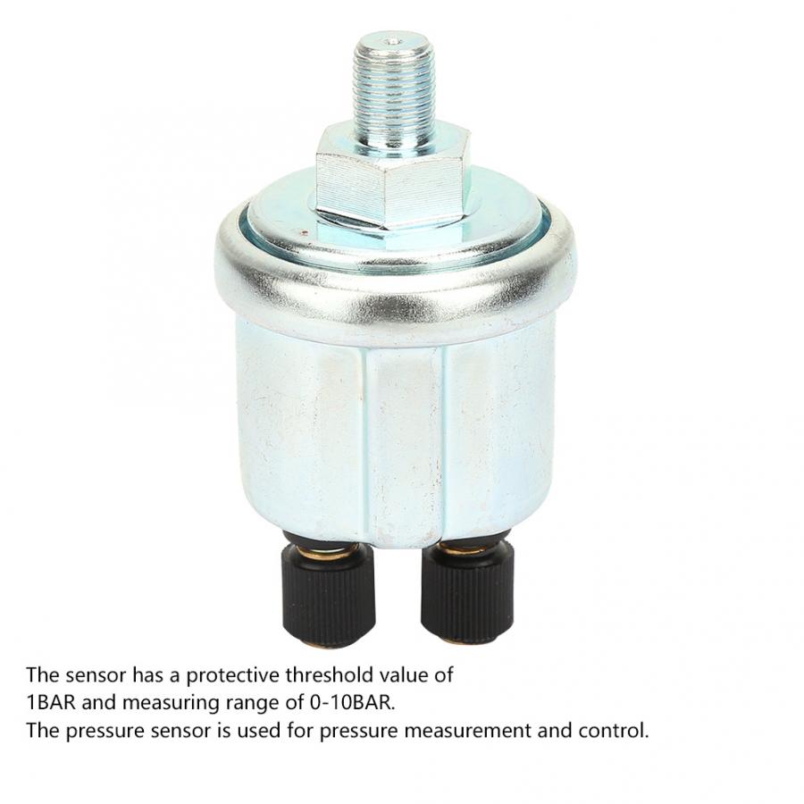 Universal Oil Pressure Sensor 1/8 NPTF Bright Doub... – Grandado