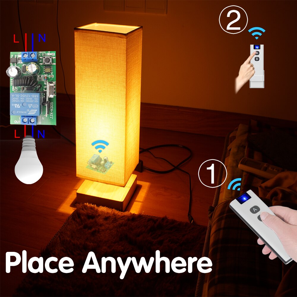 Smart Home 433Mhz Draadloze Schakelaar Licht Rf Af... – Grandado