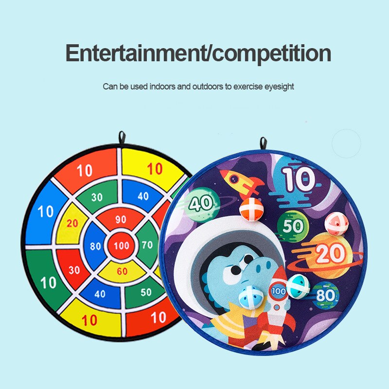 28*28CM Dart Board With Cloth Safety Sticky Balls ... – Vicedeal