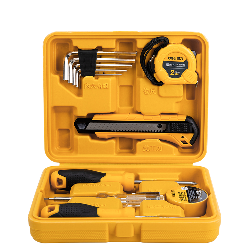 deli 11Pcs Hand Tool Set Car Auto Repair Automotiv... – Grandado